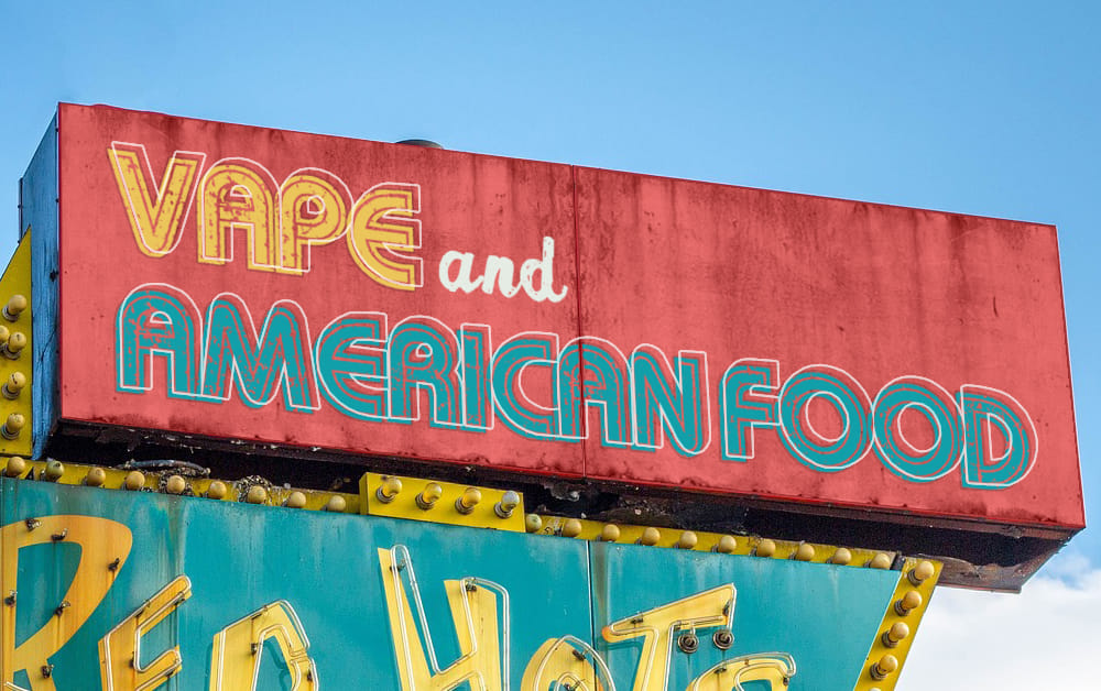 SALE – Vape & American Food