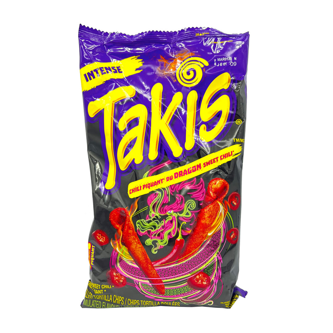 Takis Dragon Sweet Chili Rolled Tortilla Chips 280g – Vape & American Food